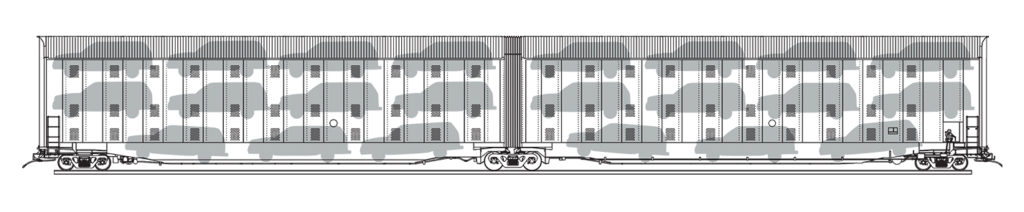 Auto-Max® II Railcar | Articulated Bi-Level Vehicle Transport | Greenbrier