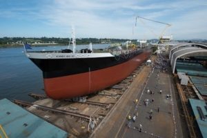 Launch of Kirby Barge Draws Record Crowd – The Greenbrier Companies